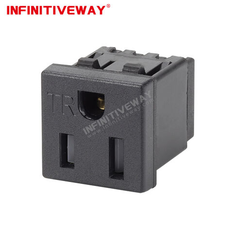 Buy Wholesale China 15a 125v American Standard Plug-in Embedded Three ...
