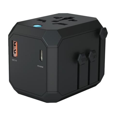 Buy Wholesale China Factory Pd 30w Universal Travel Adapter With Usb ...