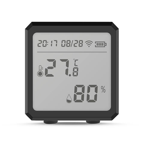 Buy Wholesale China Black Temperature Humidity Sensor Tuya Wifi App ...