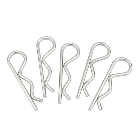 Stainless Steel Heavy Duty R Clips Pins Spring Retaining Wire Hair Pins ...