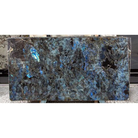 Labradorite Blue Lemure Granite Slabs Tiles Countertop Table, Granite ...