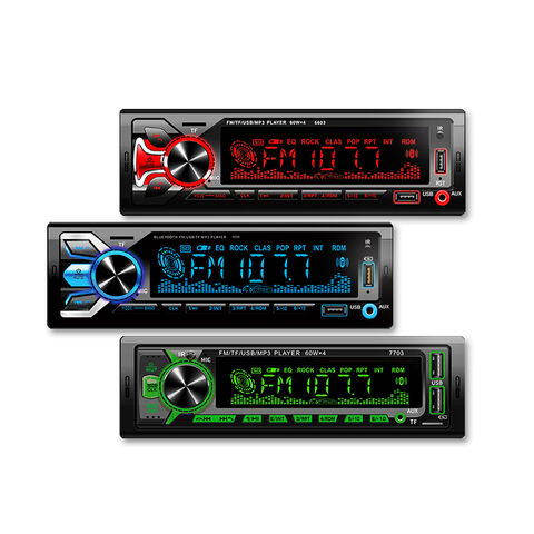 New Big Screen Single Din Car Stereo Fm Transmitter Dual Usb Fast ...