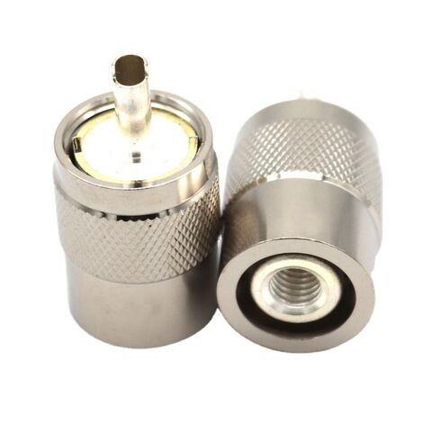 So-239 Pl-259 Pl259 Adapter Rf Connector 50ohm Uhf Vhf For Rg58/rg59 ...