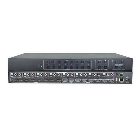 Buy Wholesale China 4k60hz 8x8 Matrix Switcher With Ir Remote Rs232 And ...