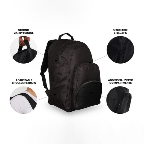 Buy Wholesale China Men's Large 100% Plain Backpack Rucksack Bag ...