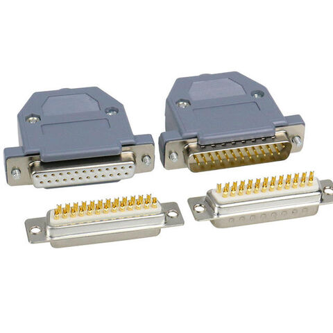 25 Pin Db25 Connector 2 Rows Socket Male To Female D-sub /db25 Male ...