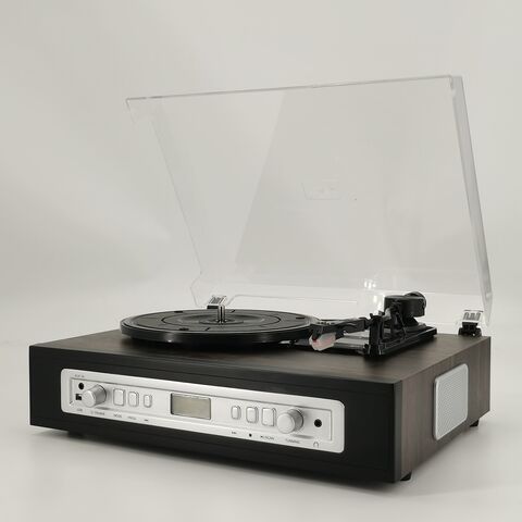Buy Wholesale China 3 Speeds Vinyl Record Player Cd Player Radio ...