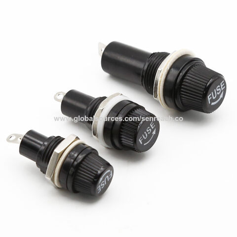 Buy Wholesale China Fuse Holder 30a Socket H3-12 Panel Mount Screw ...