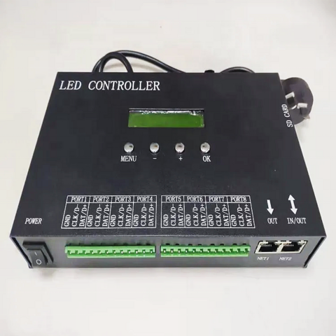 Buy Wholesale China H803tc Master Controller Ws2811 Ic Dmx Pixel Led Lighting Control For Club ...