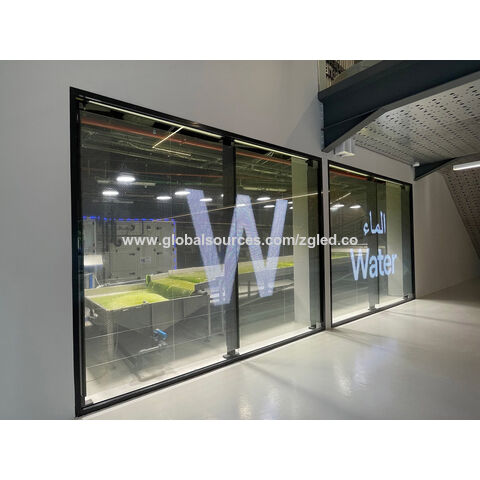 Wholesale Transparent Advertising Led Film Flexible Advertising Led ...