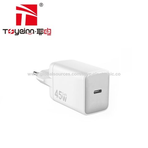 Buy Wholesale China Gan 45w Mobile Phone White Charger 1c Wholesale At Source & Gan Charger at ...