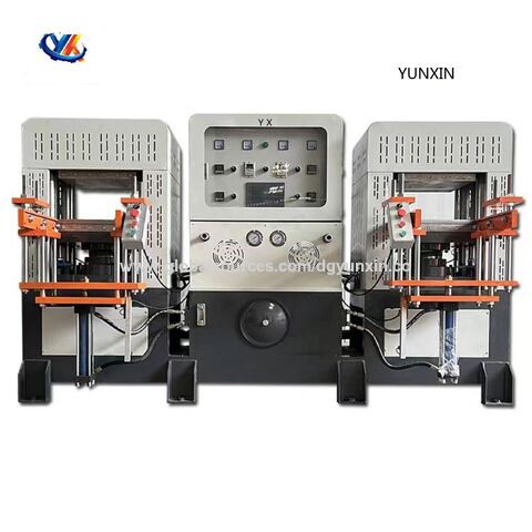 Cheap Price 63 Tons Two Head Silicone Rubber Vulcanizing Machines For ...
