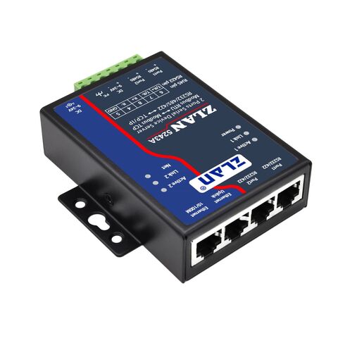 Buy Wholesale China 2 Ports Rs485 To Ethernet Rj45 Tcp Ip Modbus Rtu ...