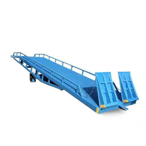 Buy Wholesale China 10t Mobile Hydraulic Forklift Loading Ramp ...