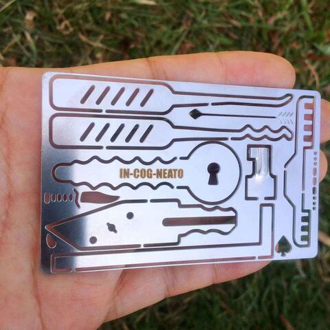 Buy Wholesale China Newest Removeable Outdoor Survival Lockpick Tool ...