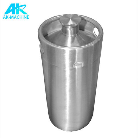 Stainless Steel Drums Keg With 10l Pure Milk Big Keg And Many Empty ...