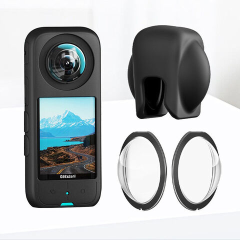 Replacement Insta 360 One X3 Soft Silicone Case Dual Lens Cover Cap ...