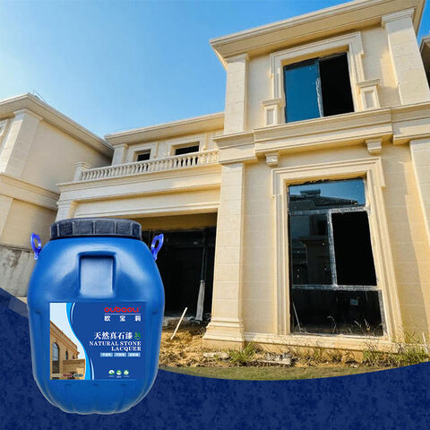 Xinruili Waterproof Natural Stone Paint Coating Gray - Explore China ...