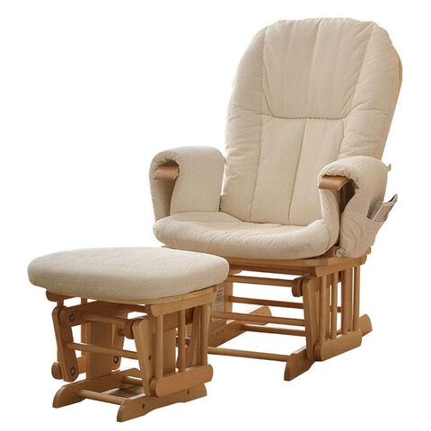 Boucle Breastfeeding Chair Care Center Mummy Baby Nursery Nurse Rocking ...