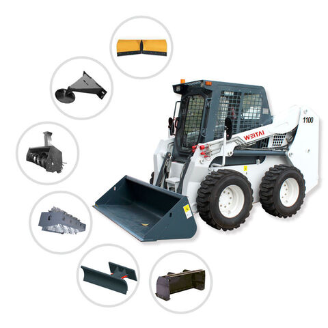 Buy Wholesale China Earthmoving Equipment Skid Steer Loader Snow ...