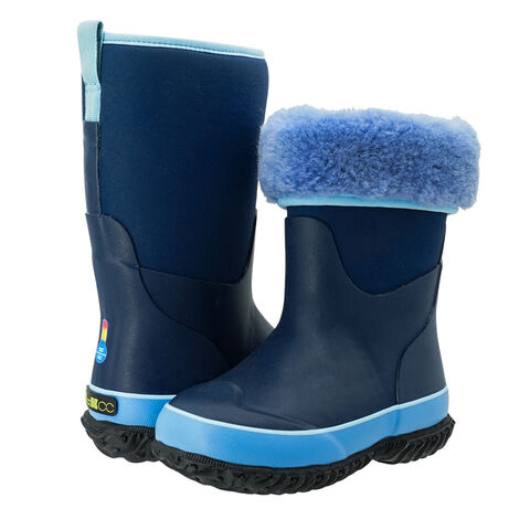 Buy Wholesale China Odm Rubber Rain Boots With Wool Lining Warm ...