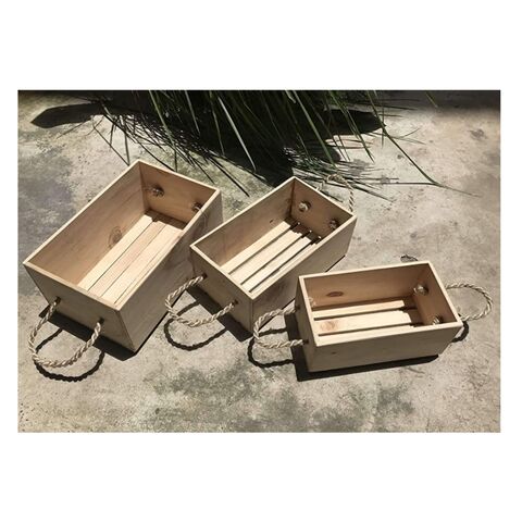 Buy Wholesale British Indian Ocean Territory Solid Wooden Storage Crate ...