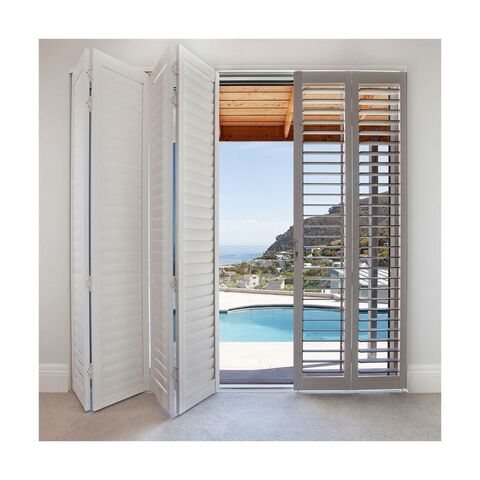 Wooden Window Design Louver Window Plantation Blinds Shutter ...