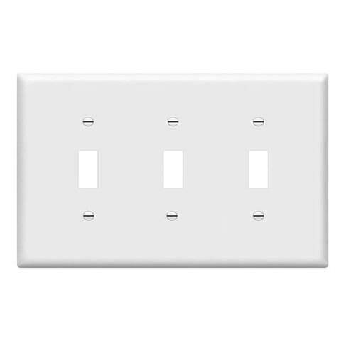 Zhejiang Manufacture Us White Wall Plate 1gang Toggle Wall Plate Wall ...