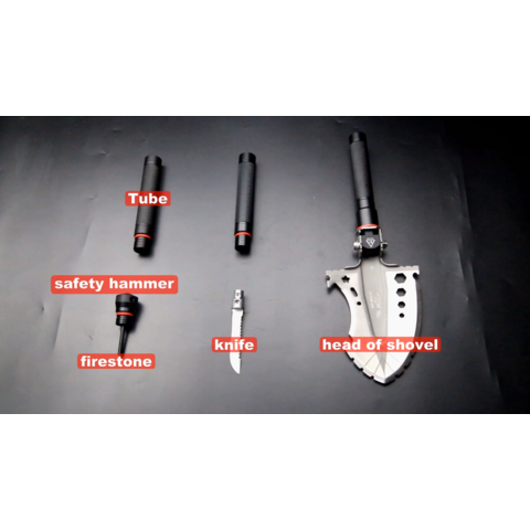 2023 New Design Snow Shovel Multi-function Survival Portable Emergency ...