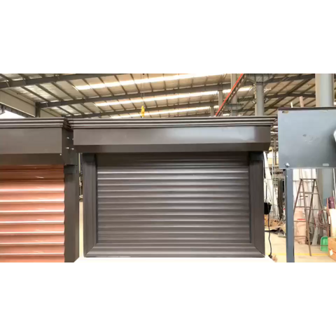 Security Roller Shutter Door Key Switch Roller Garage Door Aluminium ...