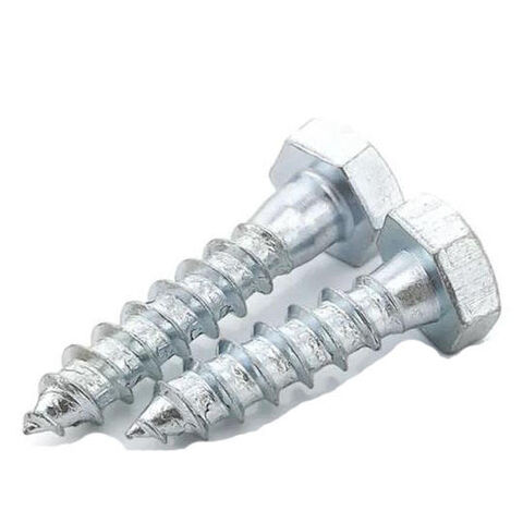 Buy Wholesale China Anka Din571 Hex Head Wood Screws Lag Screw Coach ...