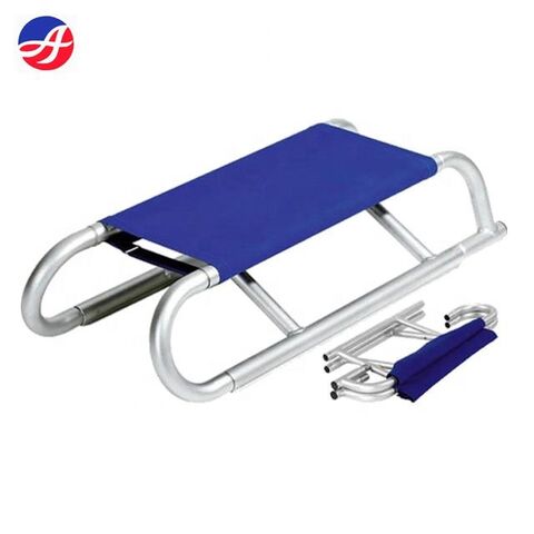 Buy Wholesale China Children Winter Folding Aluminum Snow Sledge & Snow ...