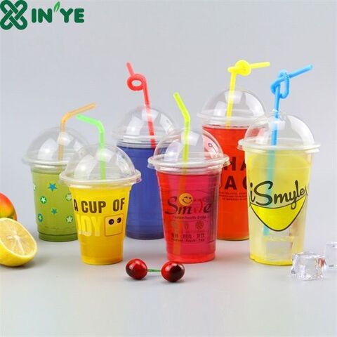 Custom Printed 9 Oz Transparent Cup For Ice Cream/milkshake/dessert ...