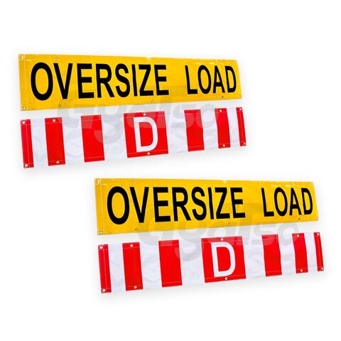 Bulk Buy China Wholesale Reversible Canadian D/oversized Load Sign Made ...