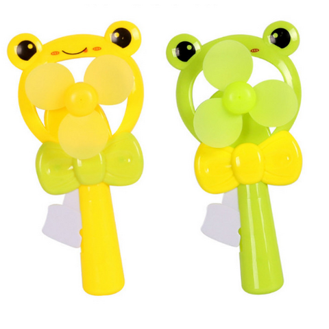Buy China Wholesale Cartoon Frog Plastic Mini Wind Up Fan Toy For Kids ...