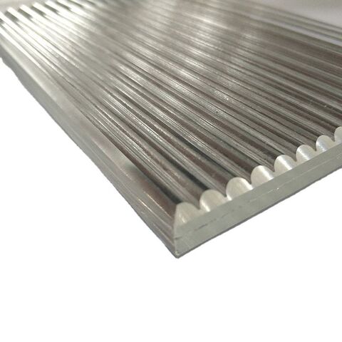 Custom Decorative 4mm 5mm 6mm 8mm 10mm 12mm Fluted Ribbed Textured ...