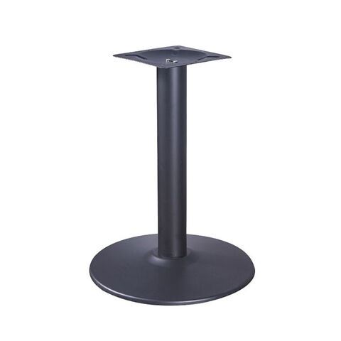 Bar Pedestal Base Table Leg Tulip Center Cast Iron Black Dining Metal ...
