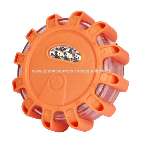 12+3 Led Road Flares Flashing Emergency Signal Warning Light 3 Led ...