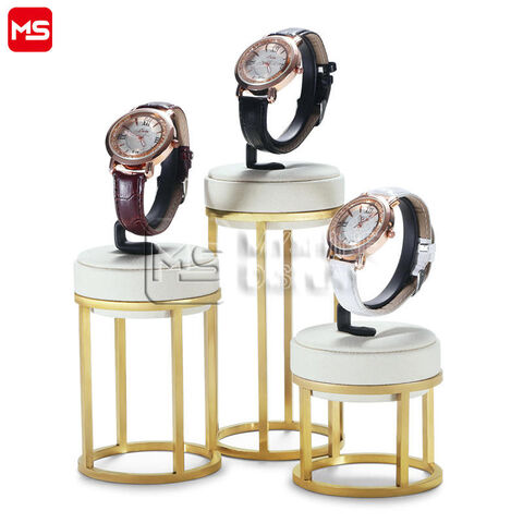 Ms Luxury Watch Display Stand New Product Release Metal Material Watch ...