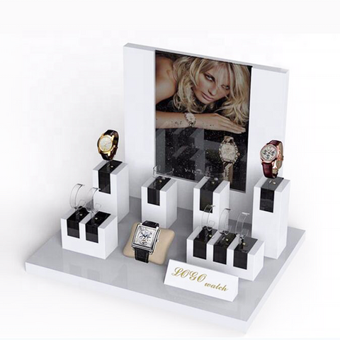 Counter Top Luxury Watch Display Stand/wooden Display Wrist Watch Stand ...