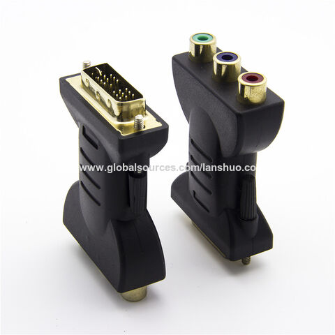 Factory Direct High Quality China Wholesale 18+5 Dvi Male To 3rca Dvi ...