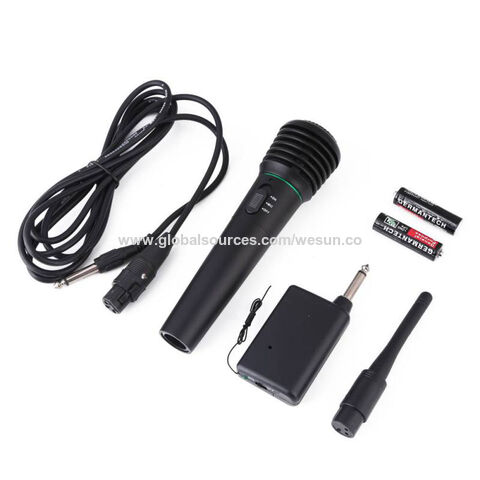 New Hot Selling High Quality Factory Price Wireless/wired Microphone, 6 ...