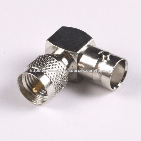 Buy Wholesale Taiwan Mini Uhf Male To Bnc Female Right Angle Rf Adaptor ...
