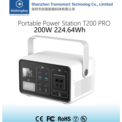 Buy Wholesale China Camping Portable Power Station T200 Pro Ac Output ...