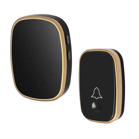 Smart Wireless Doorbell Dc Battery-operated Waterproof Led Light Home ...