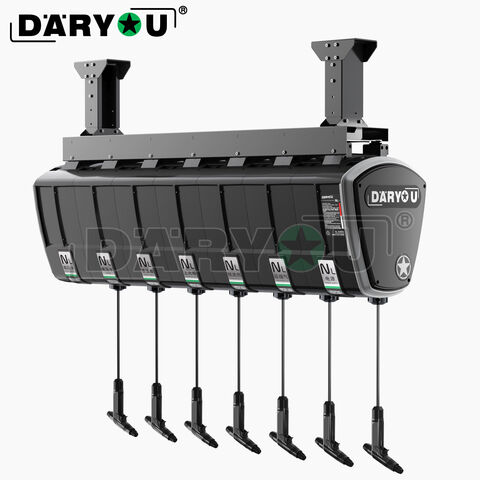 Daryou Wall Mounted Retractable Extension Cord Reel Combination Hose ...