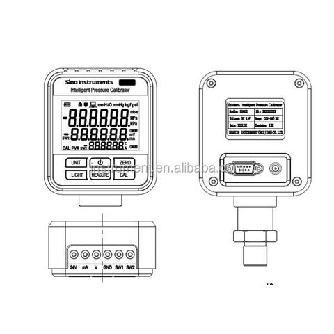 Buy Wholesale China Hs602 Pocket Portable Digital Pressure Manometer ...