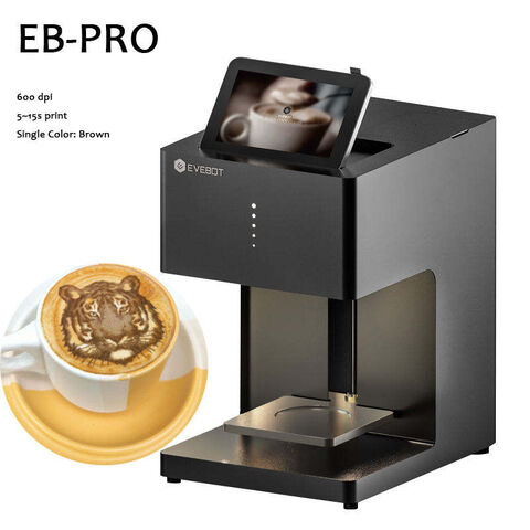 Eb-pro 600dpi The Fastest Smart Automatic 3d Coffee Printer Latte Art ...