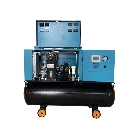 6-30hp Machine Portable Screw Air Compressor With Fast Gas Production ...