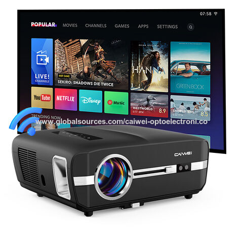 Buy Wholesale China Caiwei Professional Factory Lcd Projectors 300inch ...